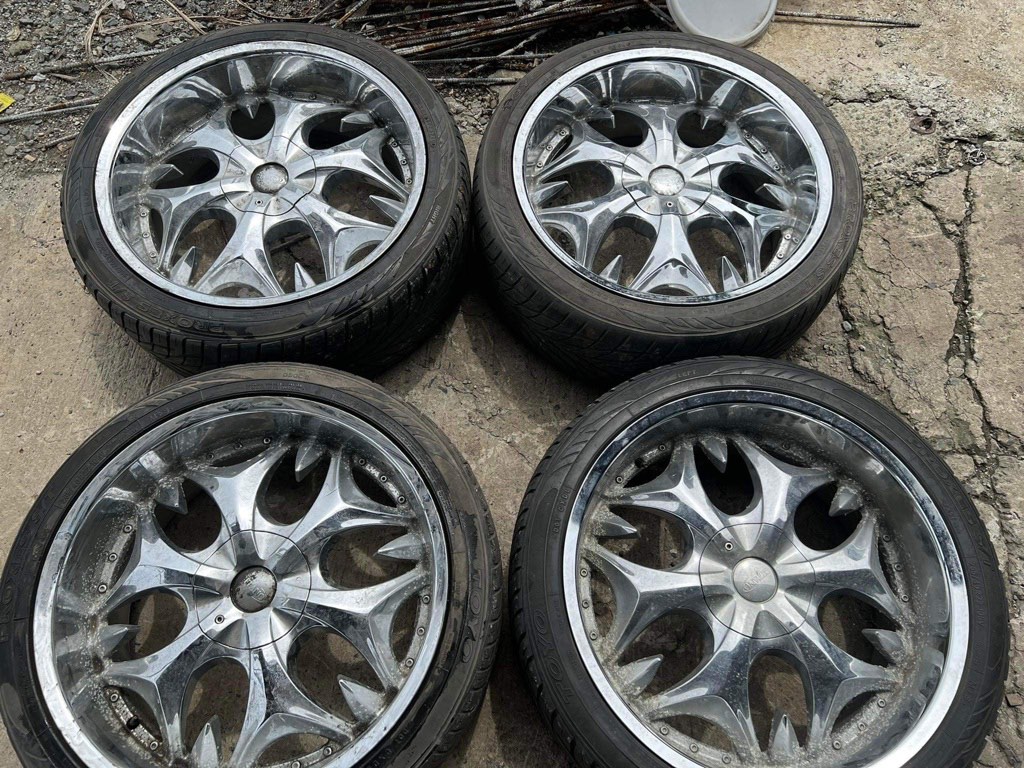 22" Gitano Magwheels used as is 6Holes pcd 139 Mags only , Car Parts ...
