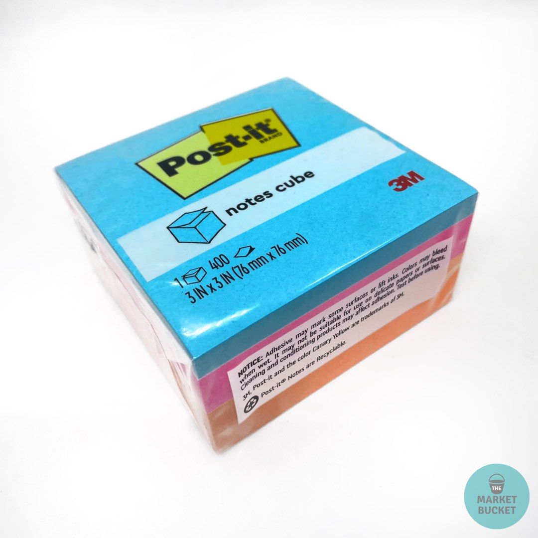 3M Post-It Notes 3" x 3" (2053-ELT-0) on Carousell
