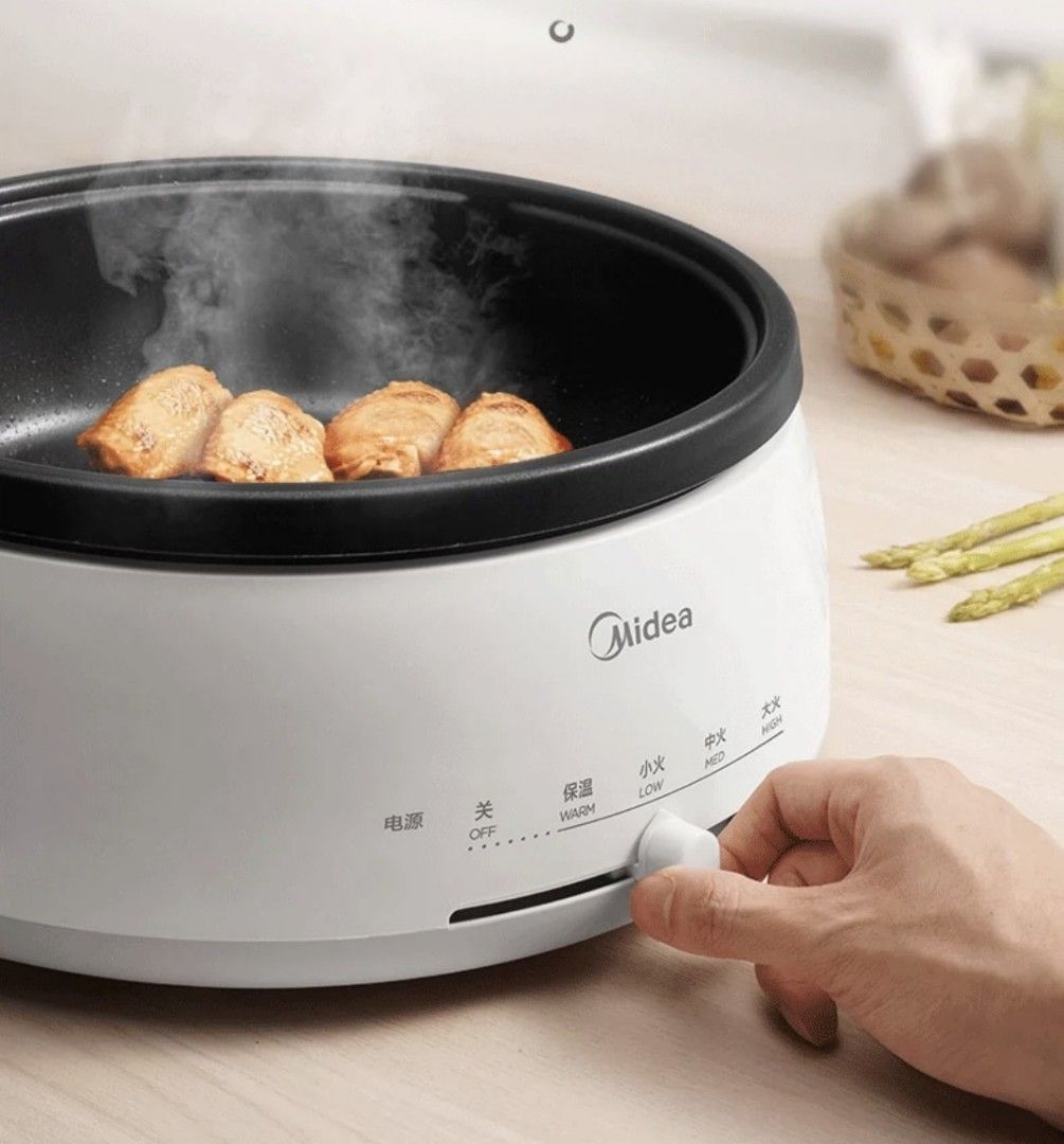 4L Midea Electric Multi Purpose Hotpot steamboat, TV & Home Appliances ...