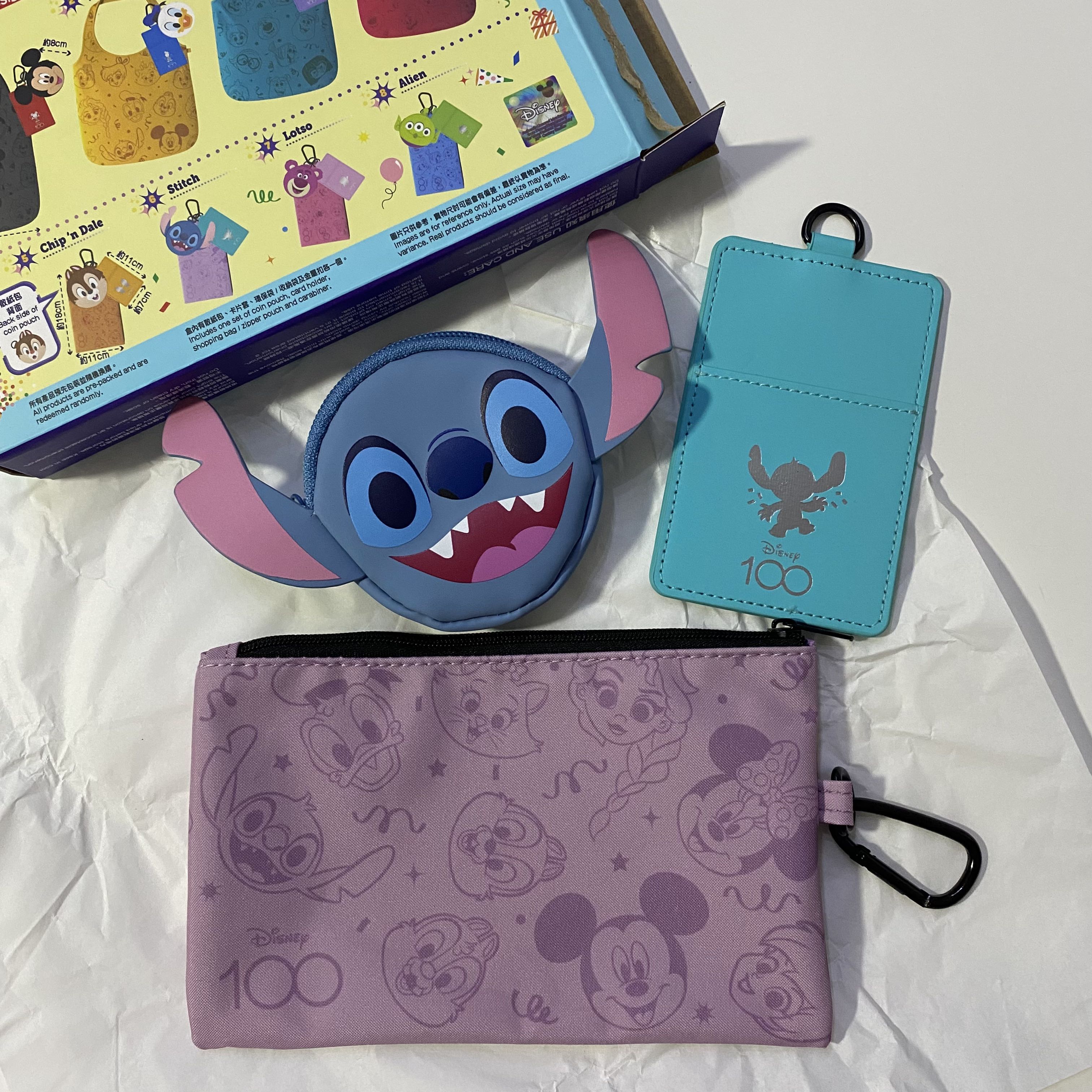 7-Eleven Disney Stitch Pouch Set Collectible, Everything Else on Carousell