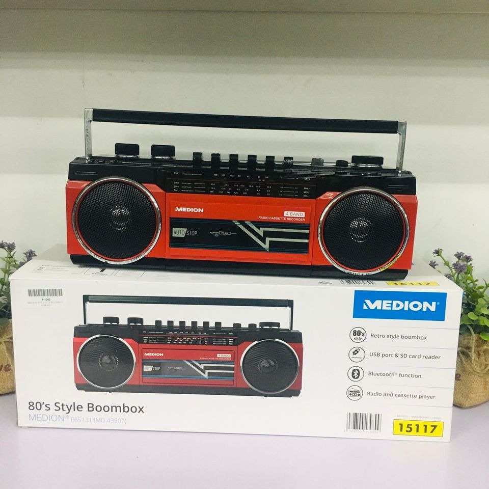 80's Style Boombox MD 43507 on Carousell