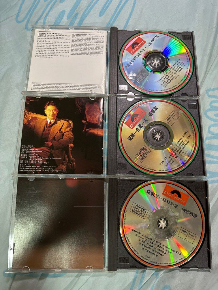 張学友 華文 Chinese cd, Hobbies & Toys, Music & Media, CDs & DVDs on Carousell