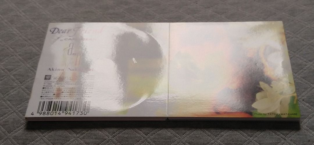 中森明菜 - Dear Friend 日版 二手單曲 CD, 書籍、休閒與玩具, 樂器、音樂相關, CD、DVD在旋轉拍賣