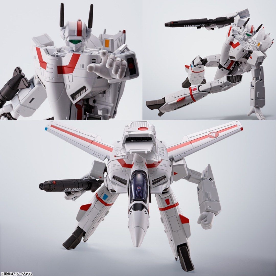 日版 全新 Hi Metal R VF-1S Super & VF-1J Armored VALKYRIE HIKARU ICHIJO USE ...