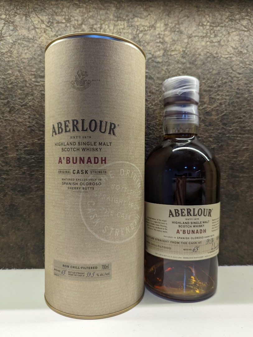 Aberlour A'Bunadh Batch 65 Released in 2019, Food & Drinks, Alcoholic ...