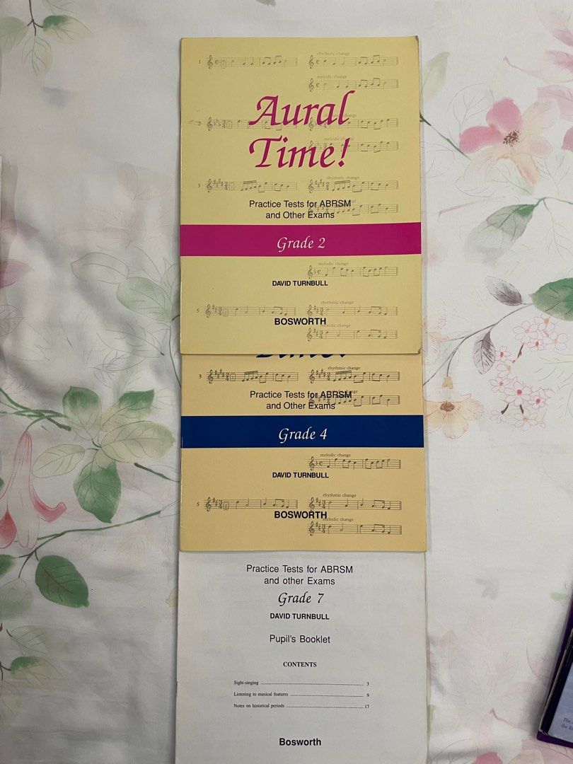 ABRSM Piano Exam Books Grade 1 to 8, Hobbies & Toys, Music & Media ...
