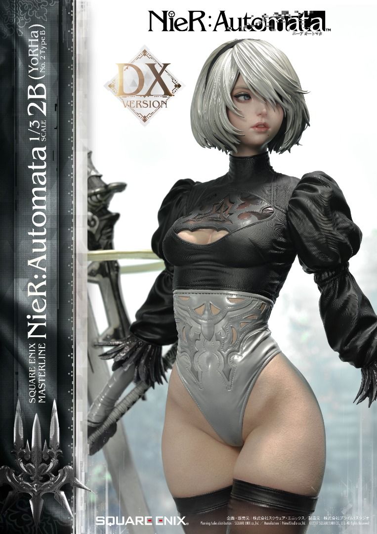 「ACG.GO」「預購」日版 SQUARE ENIX MASTERLINE 2B Deluxe Ver. NieR:Automata 1/3 PVC Figure, 興趣及遊戲, 玩具 ...