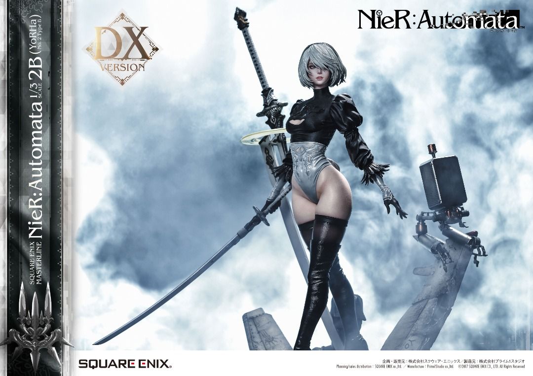 「ACG.GO」「預購」日版 SQUARE ENIX MASTERLINE 2B Deluxe Ver. NieR:Automata 1/3 PVC Figure, 興趣及遊戲, 玩具 ...