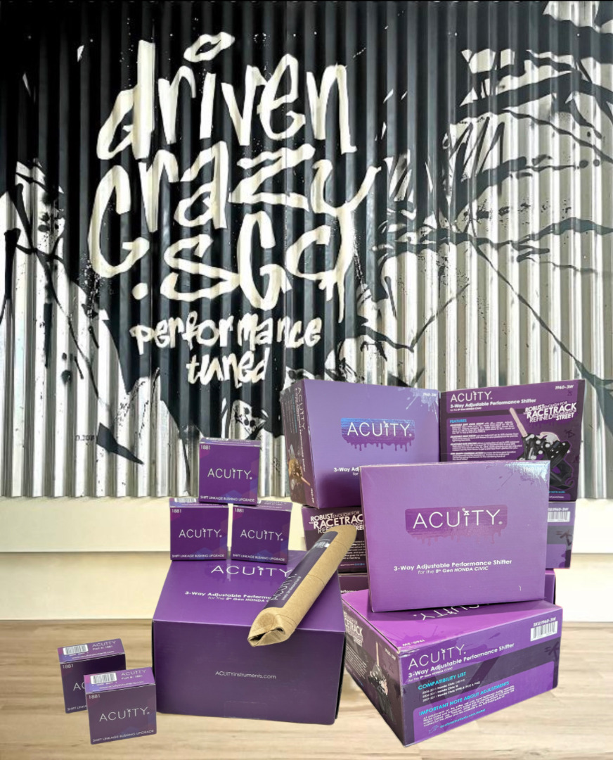 Acuity 3-Way Adjustable Performance Shifter Honda Civic FD2R, Car ...