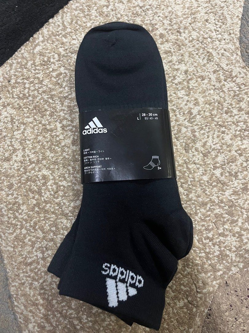 Adidas ankle socks, Men's Fashion, Watches & Accessories, Socks on ...