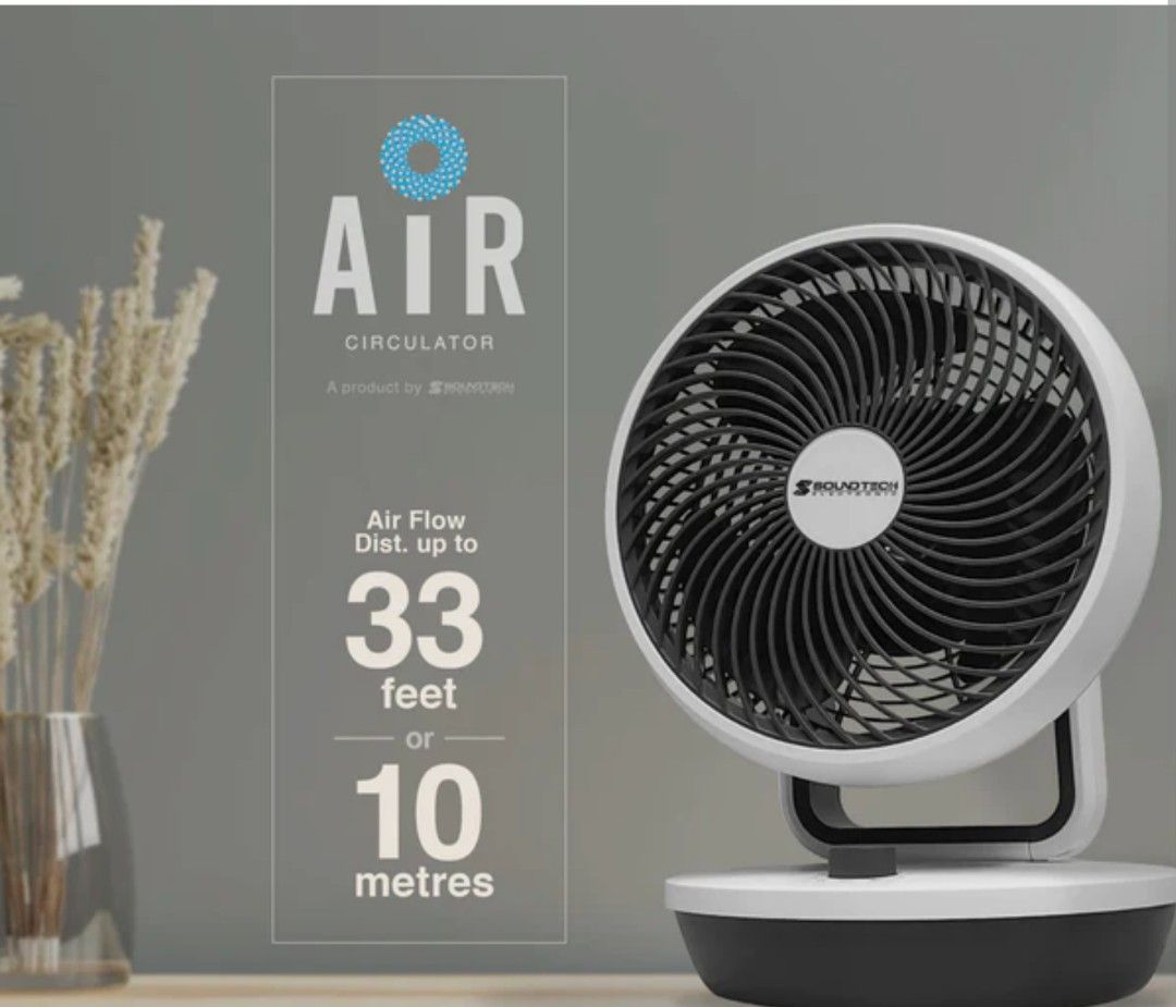 Air Circulator Fan 10-inch, Furniture & Home Living, Lighting & Fans ...