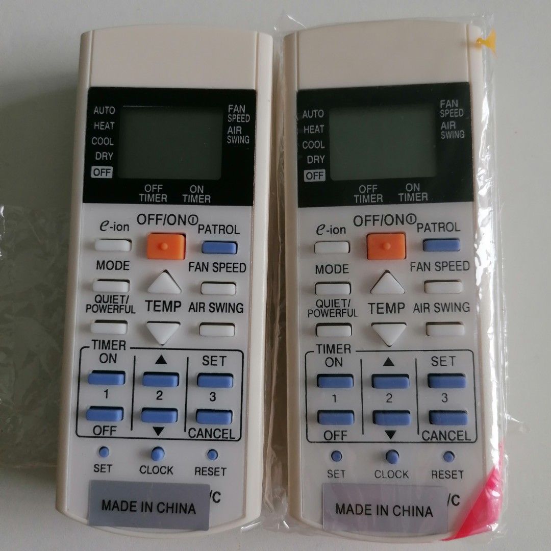 Air Cond Remote Control, TV & Home Appliances, Air Conditioners ...