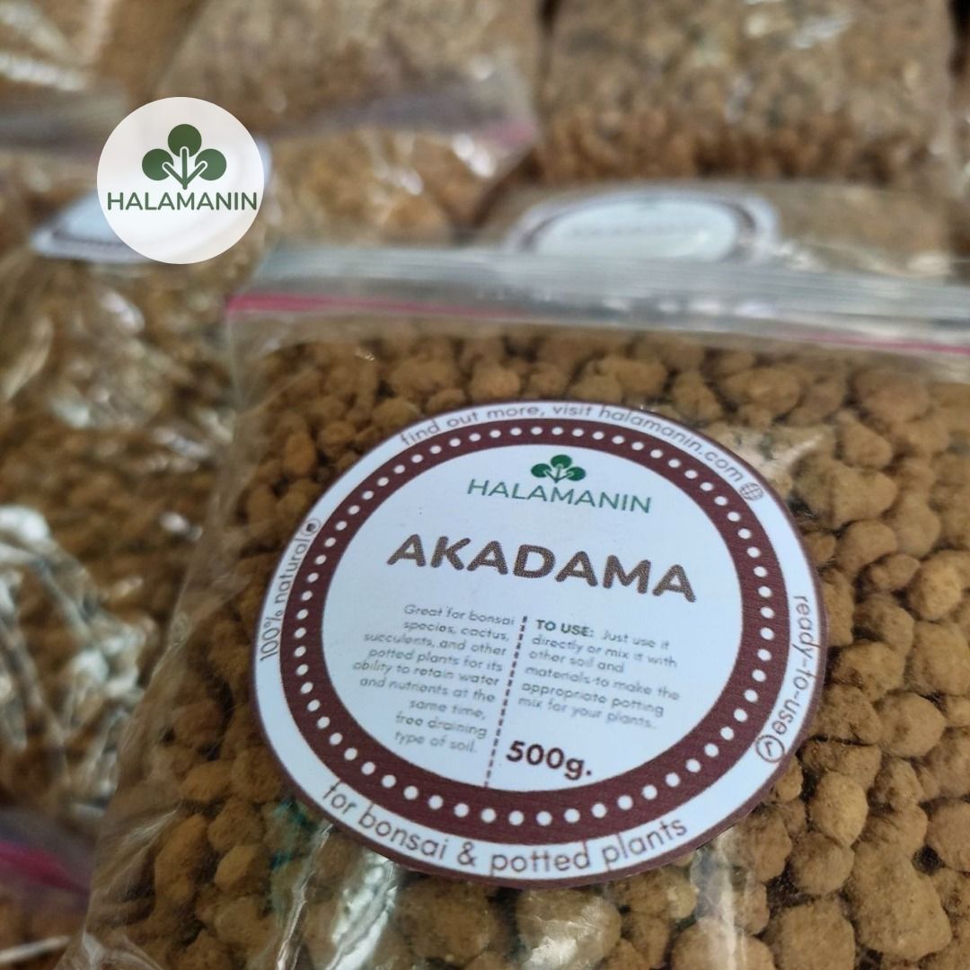 Akadama (3-6 mm)- 500grams, Furniture & Home Living, Gardening, Soil ...