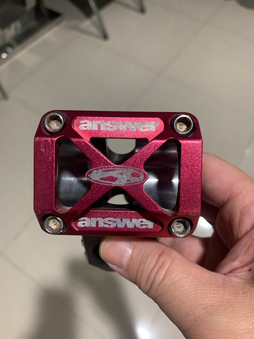 ANSWER Stem, Sports Equipment, Bicycles & Parts, Parts & Accessories on ...