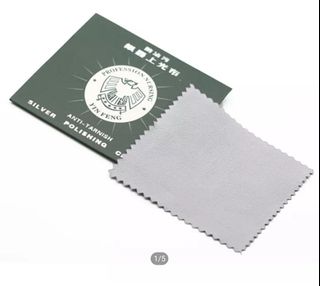 Anti Tarnish Silver Polishing Cloth, Women's Fashion, Jewelry ...