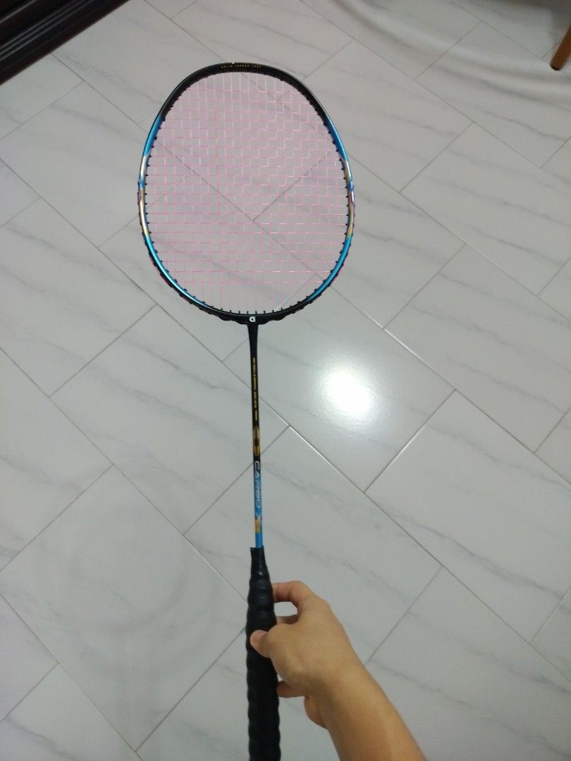Apex Badminton Racket Carbo X, Sports Equipment, Sports & Games, Racket ...