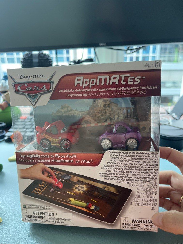 AppMates Disney Pixar Cars Lot of 2 Lightning McQueen & Holley IPad ...