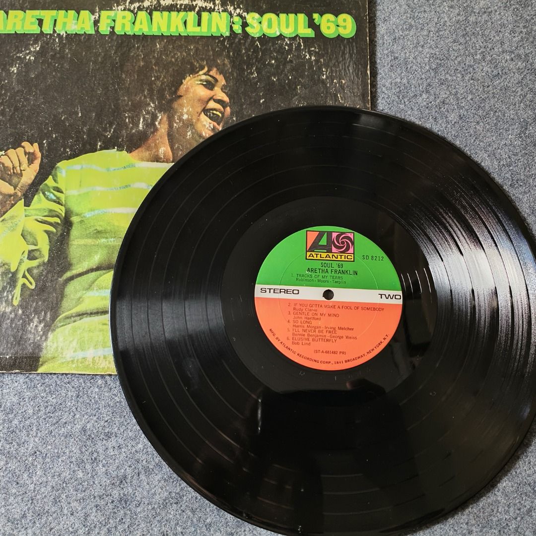 ARETHA FRANKLIN (Soul 69) LP, Hobbies & Toys, Music & Media, Vinyls on ...