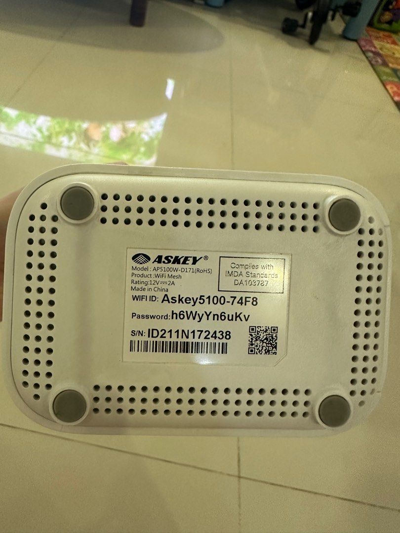 Askey wifi mesh AP5100W-D171, Computers & Tech, Parts & Accessories, Networking on Carousell