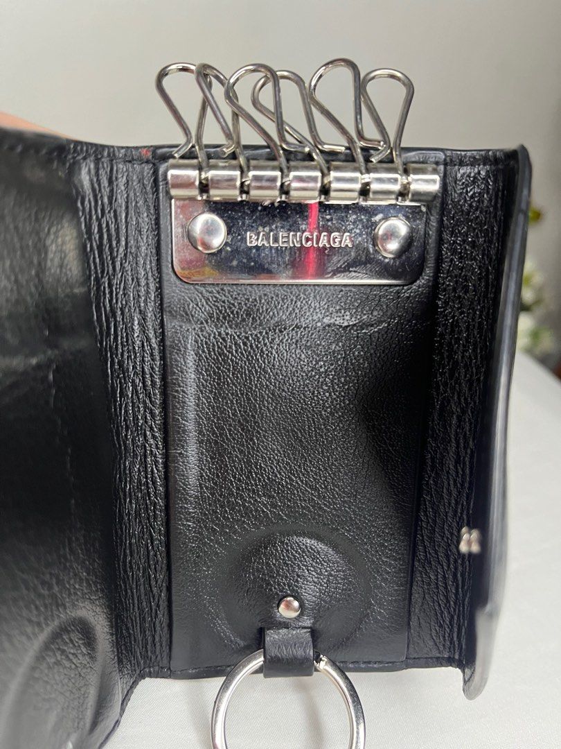 Balenciaga key holder, Luxury, Bags & Wallets on Carousell