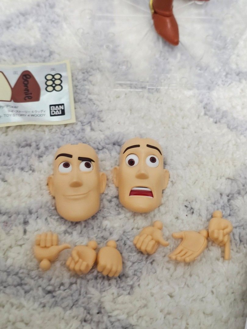 Bandai Toy Story 4 Woody Plastic Model Kit changeable face expression ...