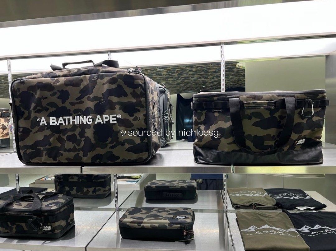 BAPE CAMO TOOL BOX, Sports Equipment, Hiking & Camping on Carousell