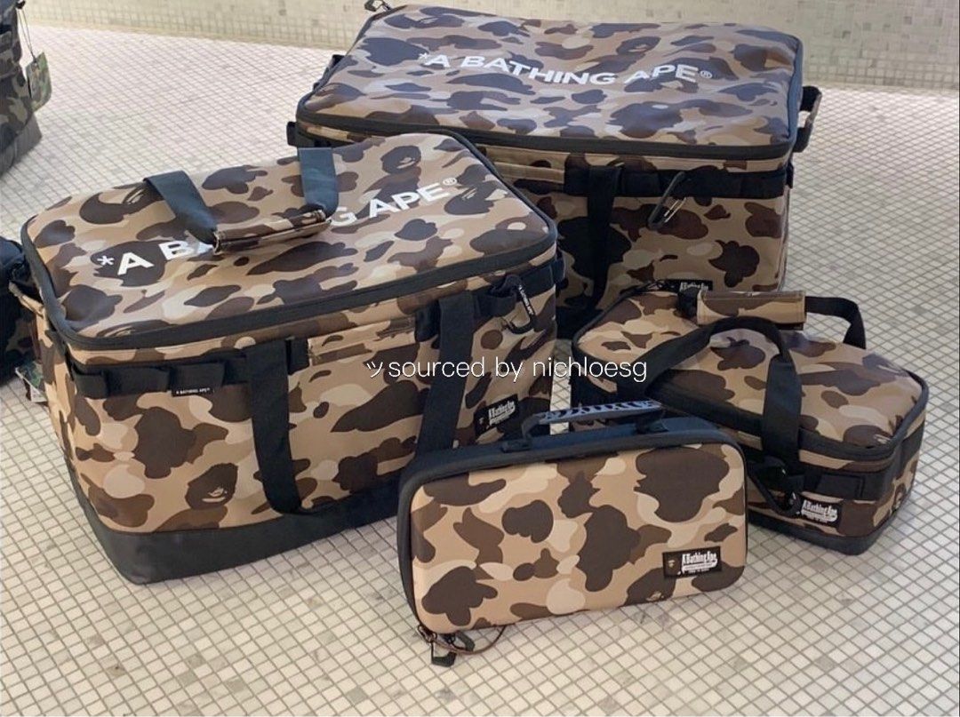 BAPE CAMO TOOL BOX, Sports Equipment, Hiking & Camping on Carousell