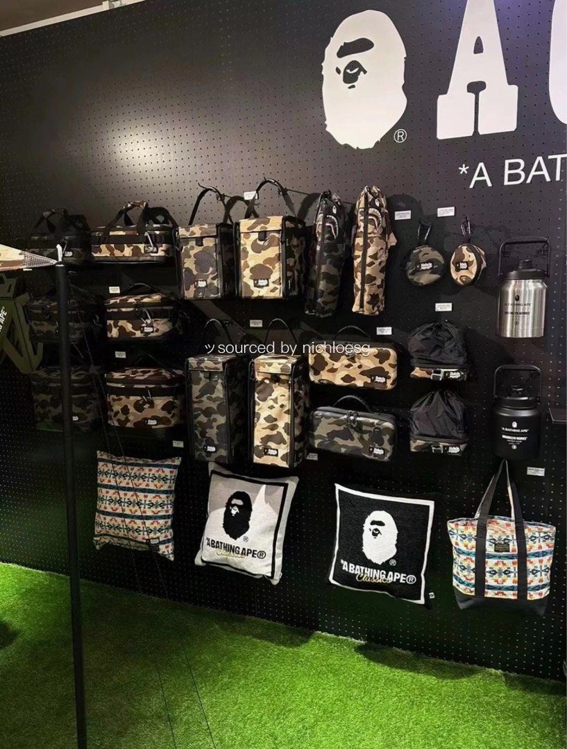 BAPE CAMO TOOL BOX, Sports Equipment, Hiking & Camping on Carousell