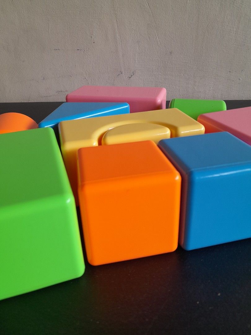 Big Baby Blocks, Hobbies & Toys, Toys & Games on Carousell