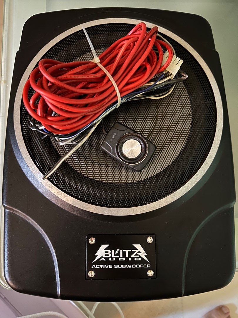 Blitz Audio Subwoofer, Car Accessories, Electronics & Lights on Carousell