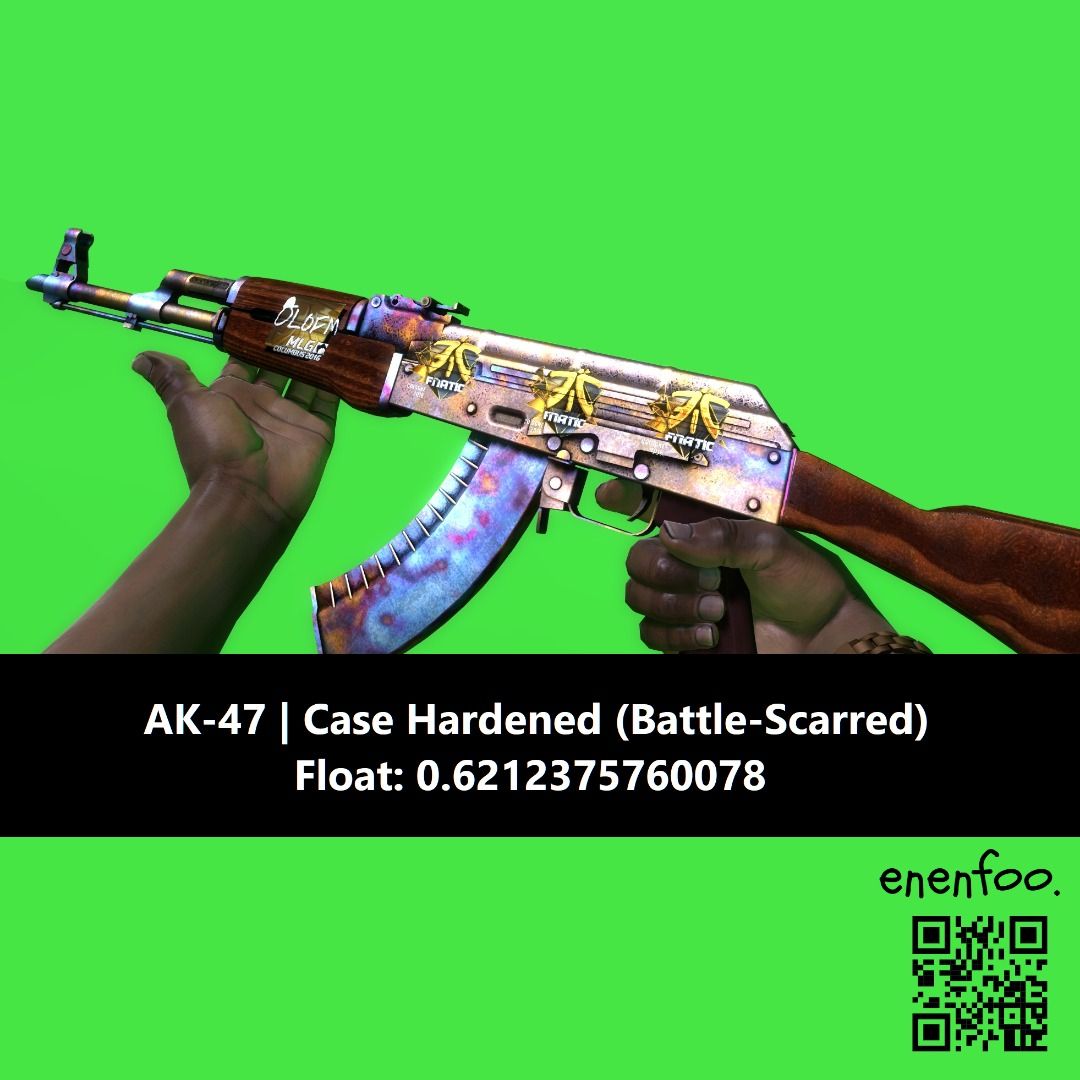 (BLUE MAG , STICKERS WORTH $100+) AK-47 CASE HARDENED BS BATTLE SCARRED CSGO SKINS KNIFE ITEMS ...