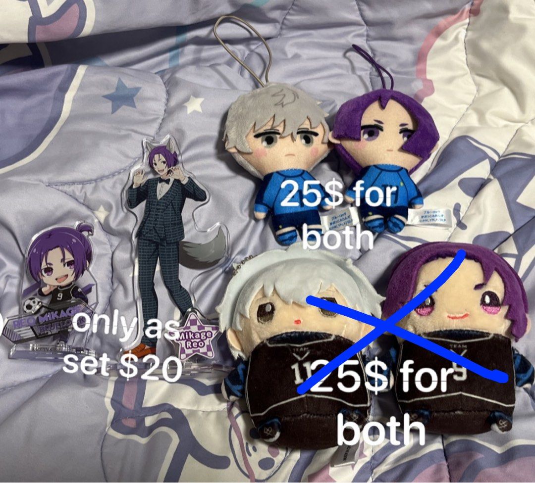 bluelock merch clearance !!, Hobbies & Toys, Memorabilia & Collectibles ...