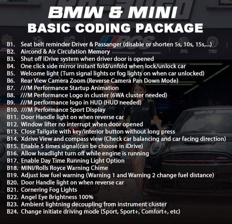 Bmw Coding Retrofit Service Car Accessories Electronics And Lights On Carousell