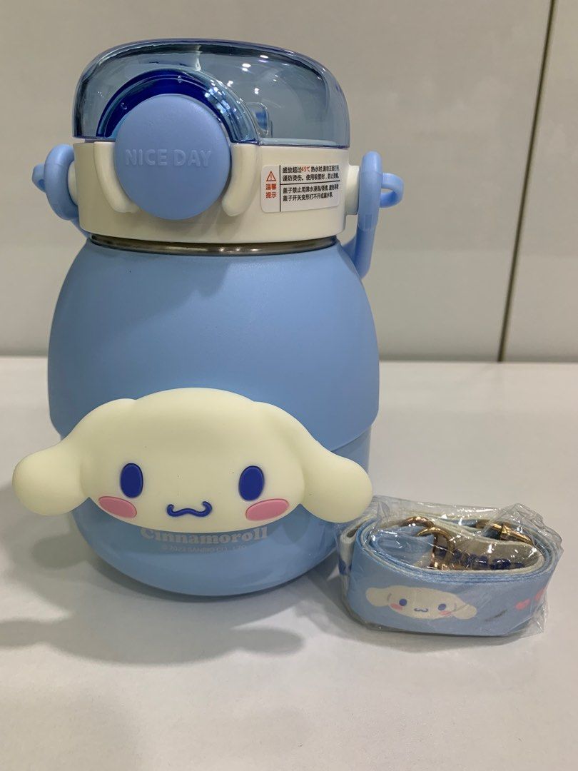 BNIN Cinnamoroll stainless steel thermal water bottle, Furniture & Home ...