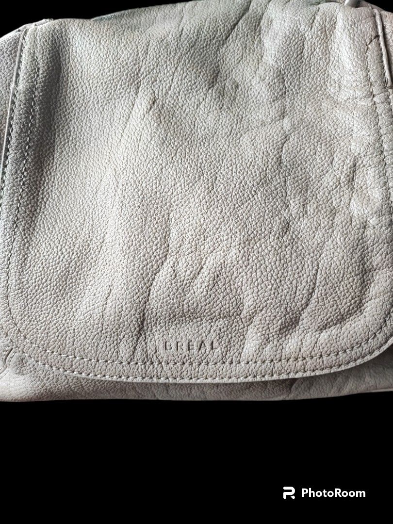 BREAL LEATHER 2 WAY BAG, Women's Fashion, Bags & Wallets, Shoulder Bags ...