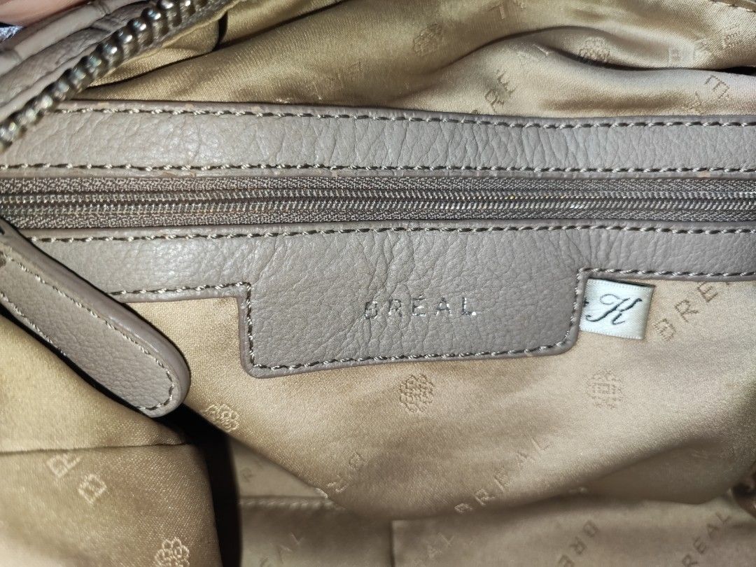 BREAL LEATHER 2 WAY BAG, Women's Fashion, Bags & Wallets, Shoulder Bags ...