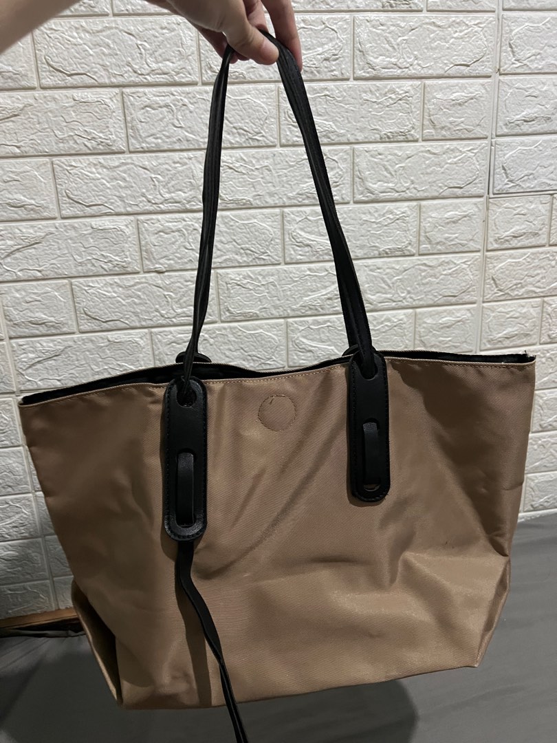 Brown Tote Bag, Women's Fashion, Bags & Wallets, Shoulder Bags on Carousell