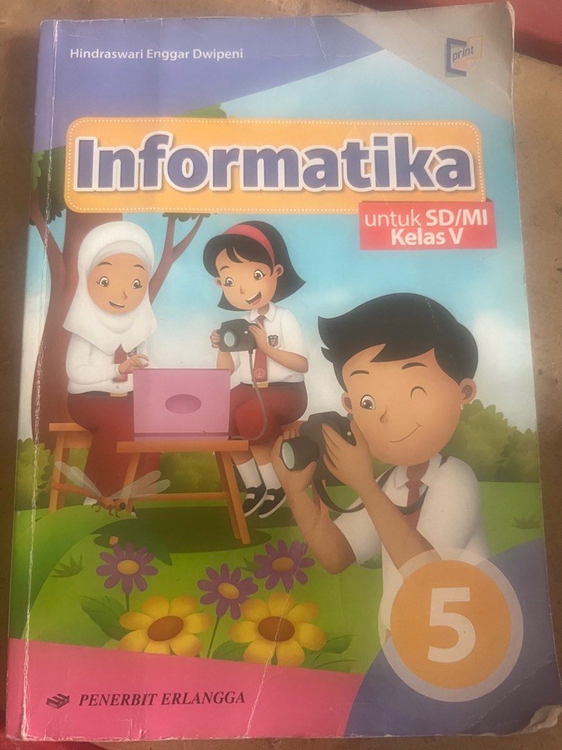 Buku Cetak Informatika Kls.5 Erlangga (bekas), Buku & Alat Tulis, Buku ...