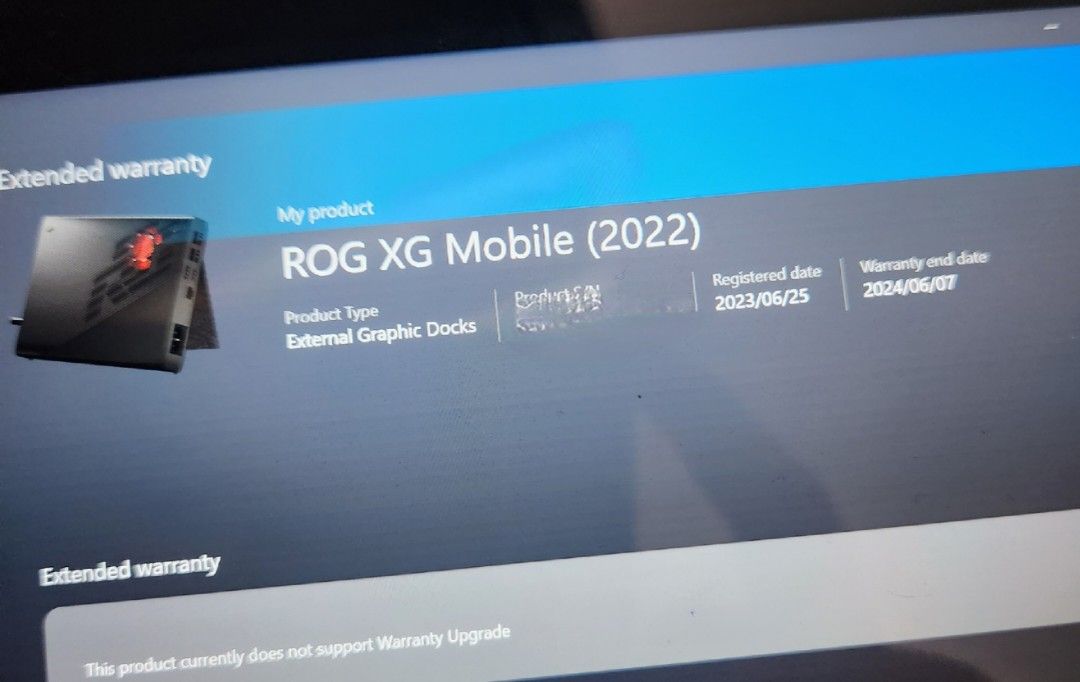 (Bundle) 2022 XG Mobile EGPU AMD Radeon RX 6850m XT GDDR6 12GB for Rog ...