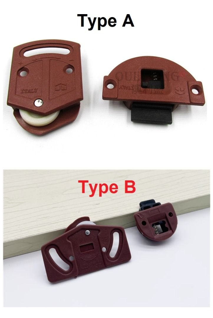 Cabinet Sliding Door Rollers, Furniture & Home Living, Home Improvement ...