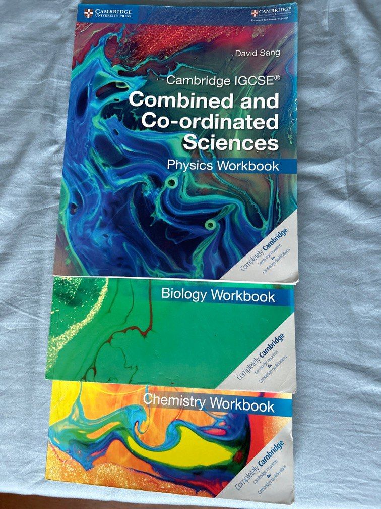 Cambridge Igcse Coordinated Sciences Workbooks Hobbies And Toys Books And Magazines Textbooks On