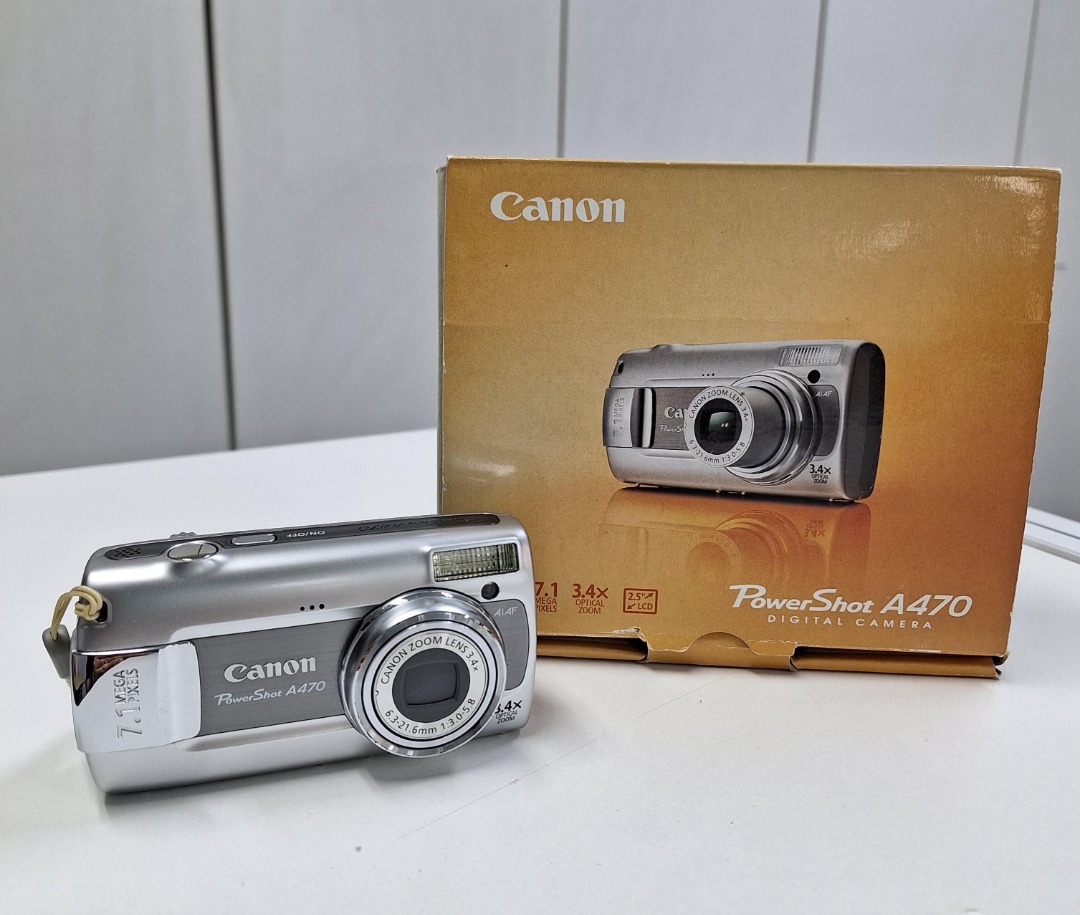 Canon PowerShot A470, Photography, Cameras on Carousell