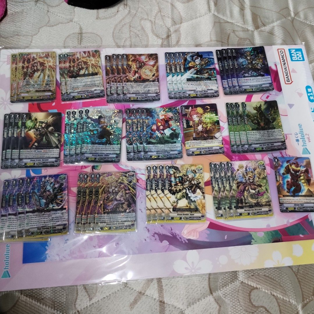 CardFight Vanguard Gear Chronicle Chronofang Tiger Rebellion Deck V ...