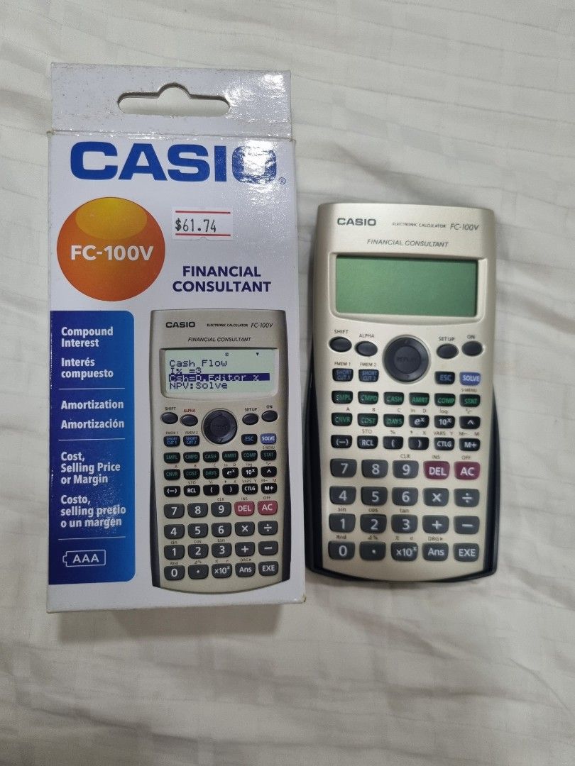 Casio Financial Calculator, Hobbies & Toys, Stationery & Craft ...