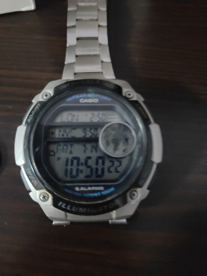 Casio Watch big display, Men's Fashion, Watches & Accessories, Watches ...