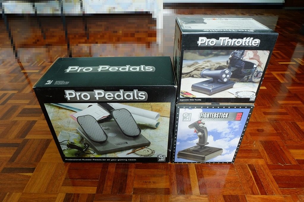 CH Products Full Set USB - Fighterstick, Pro Throttle (HOTAS), Pro ...