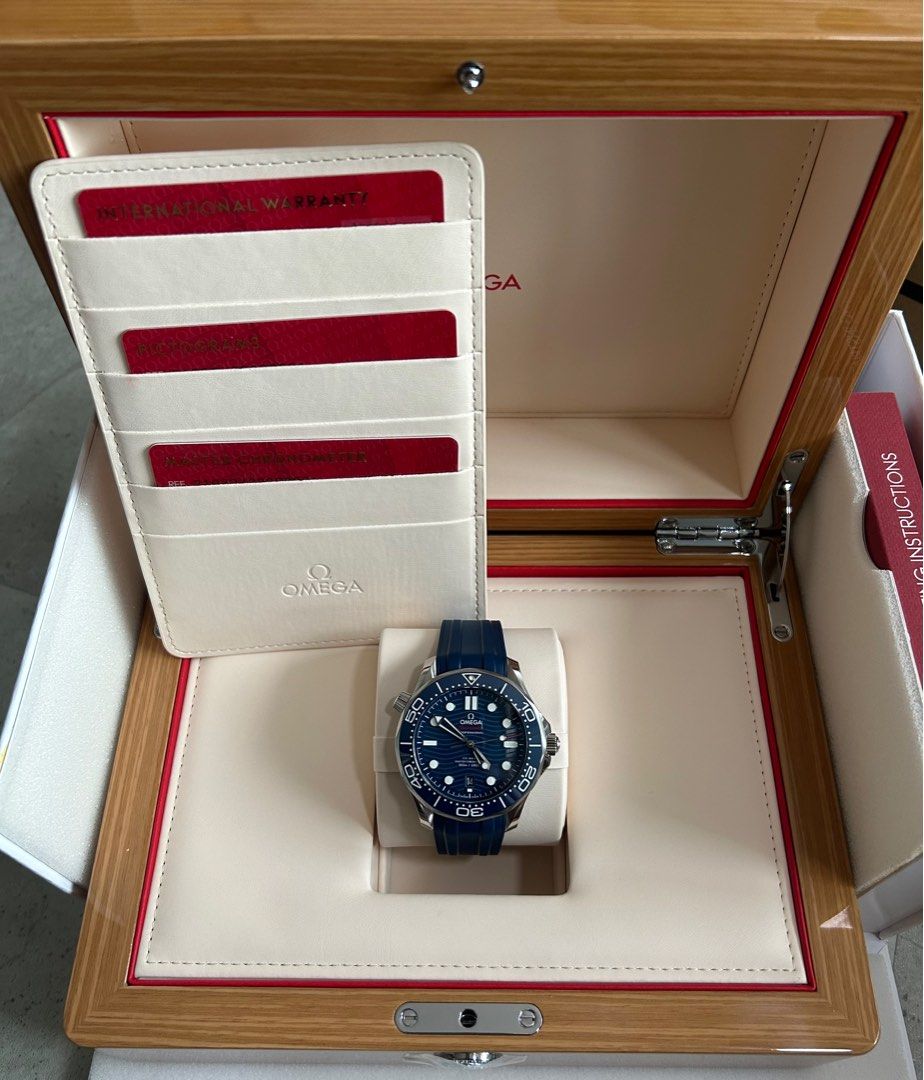 Cheapest! Omega seamaster diver professional 300 smp300 blue, Luxury ...