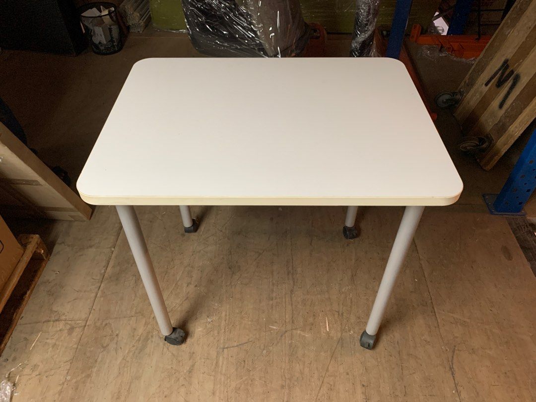 Chipboard Study Table on Lockable Wheels, Furniture & Home Living ...
