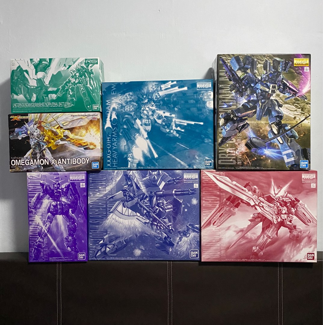 Clearance Metal Build RG Mg Hg FRS model kits, Hobbies & Toys, Toys & Games on Carousell