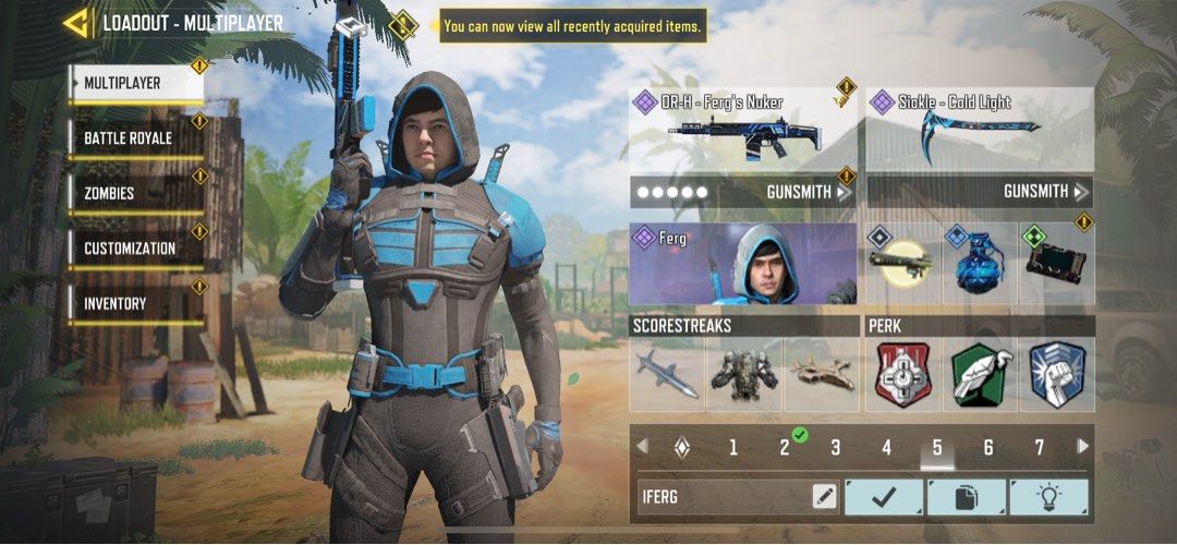 CODM Account Iferg bundle, Video Gaming, Gaming Accessories, Game Gift ...